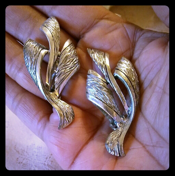 Selini | Jewelry | Vintage Selini Textured Branch Earrings | Poshmark